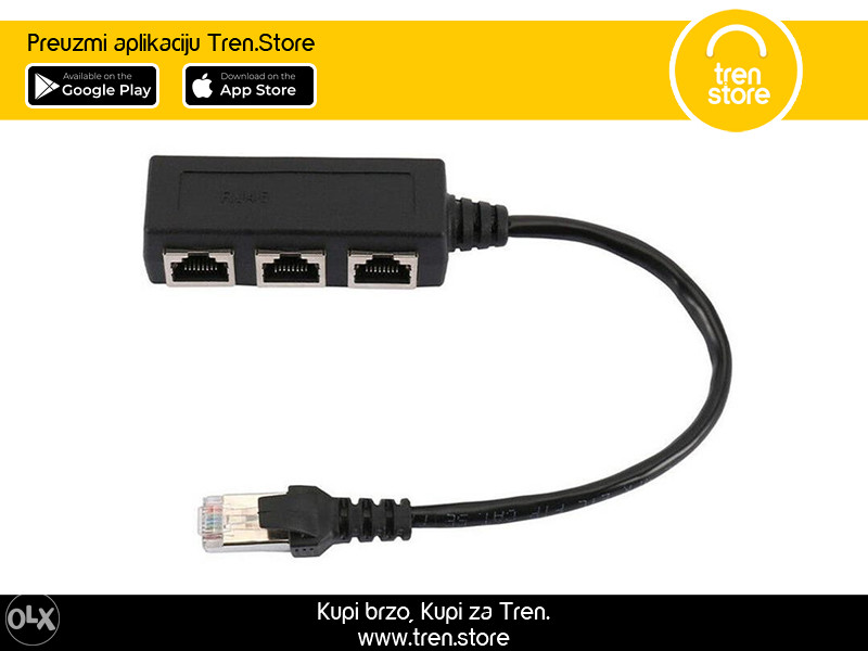 Lan razdjelnik RJ45 sa LAN priključkom - Ostalo - OLX.ba
