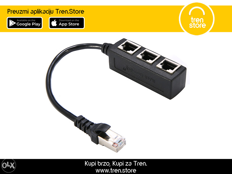 Lan razdjelnik RJ45 sa LAN priključkom - Ostalo - OLX.ba