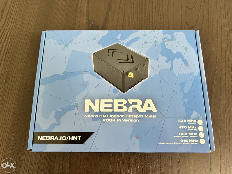 2x Nebra Helium HNT Indoor Miner ROCK Pi Version - Mining rigovi - OLX.ba