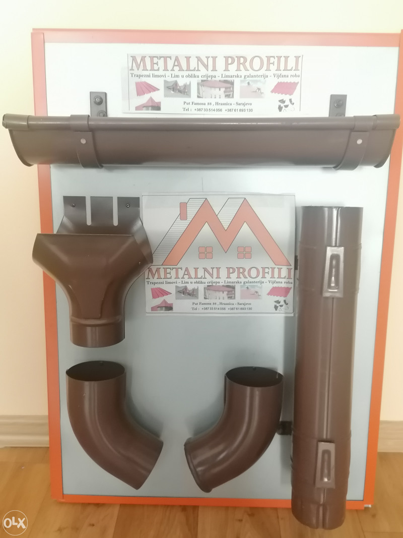 Oluk , Oluci , Limarska galanterija - Limovi - OLX.ba