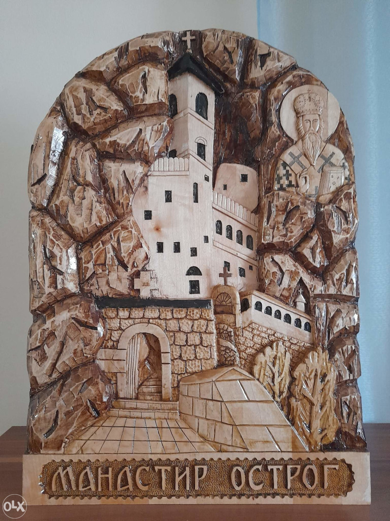 Duborez -pirografija - Ikone i levhe - OLX.ba