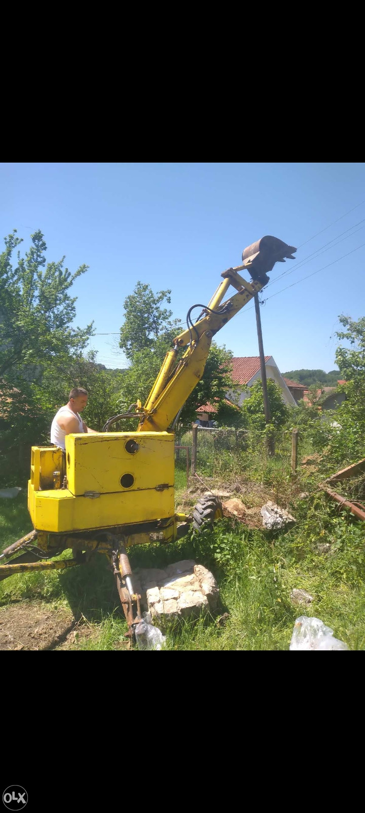 Mini bager 2,2t - Bageri - OLX.ba