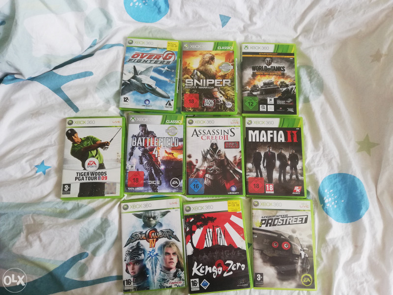 Igrice za x box 360 - Igre - OLX.ba
