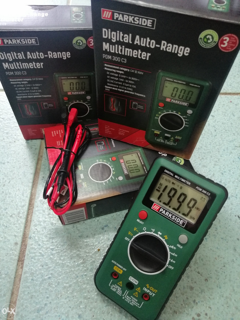 Digitalni multimetar-instrument Parkside NOVO - Multimetri - OLX.ba