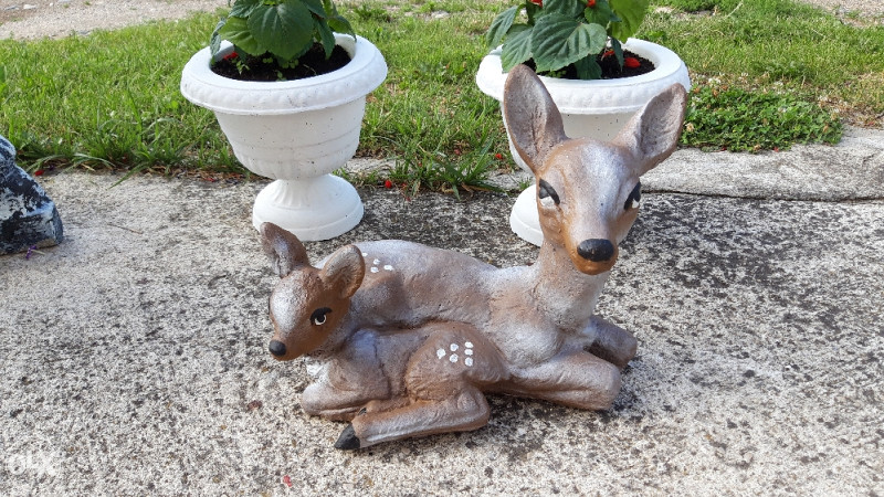 Srna i lane betonska figura galanterija - Betonska galanterija - OLX.ba