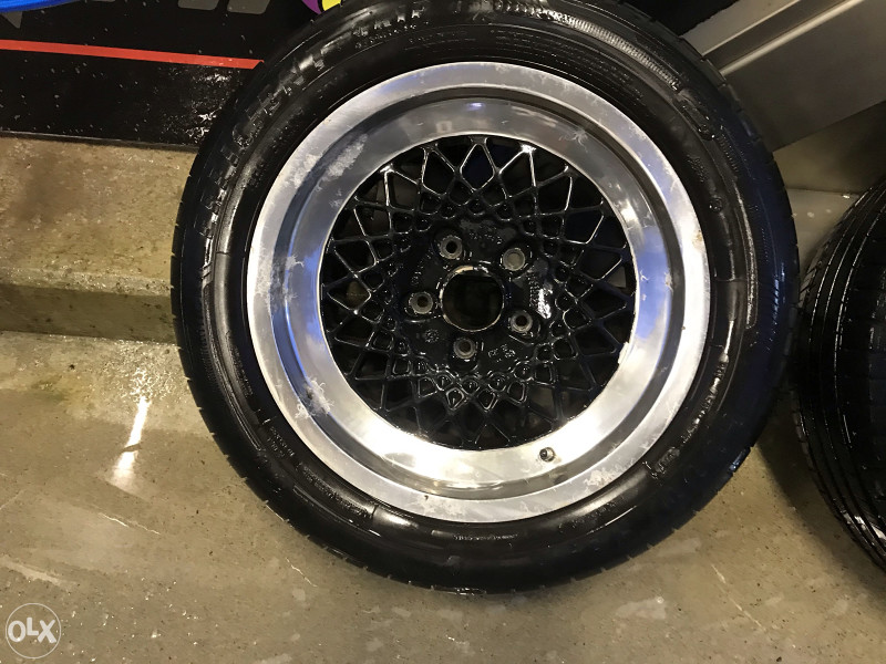 Rial mesh mesch Mercedes w123 w126 w116 w107 w201 w124 vw t2 ...
