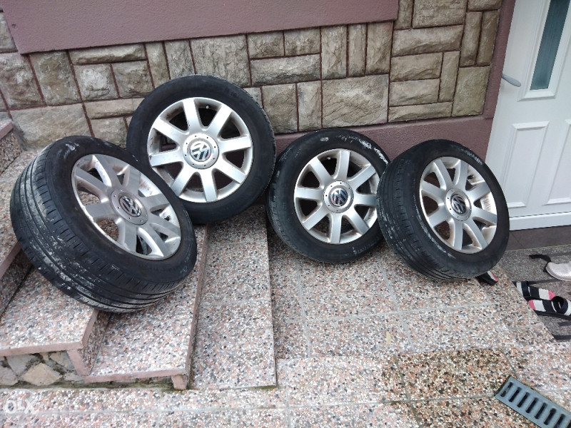 Aluminijske feluge 5x112. 16 - Felge s gumama (Točkovi komplet) - OLX.ba