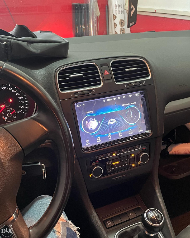 Android multimedija 9" Golf 5 6 Passat 6 7 Touran Tiguan Skoda - CD/DVD ...