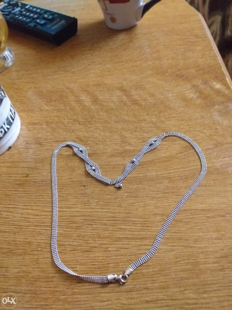 Lancic Bijelo zlato 10 grama rucni rad - Lančići i Ogrlice - OLX.ba