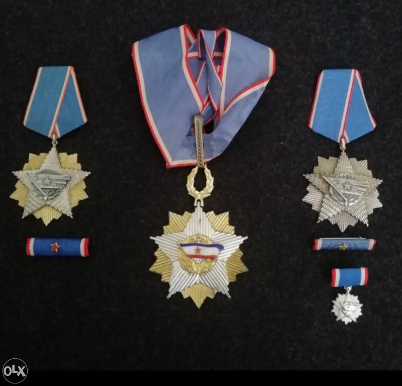 Kupujem Ordenje - Orden i Medalje Odlikovanja zlato - Kolekcionarstvo ...
