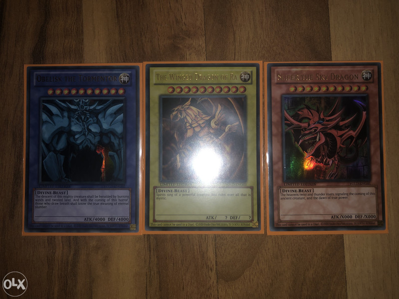Egiptian Gods | Yu Gi Oh/yugioh! - Sličice i albumi - OLX.ba