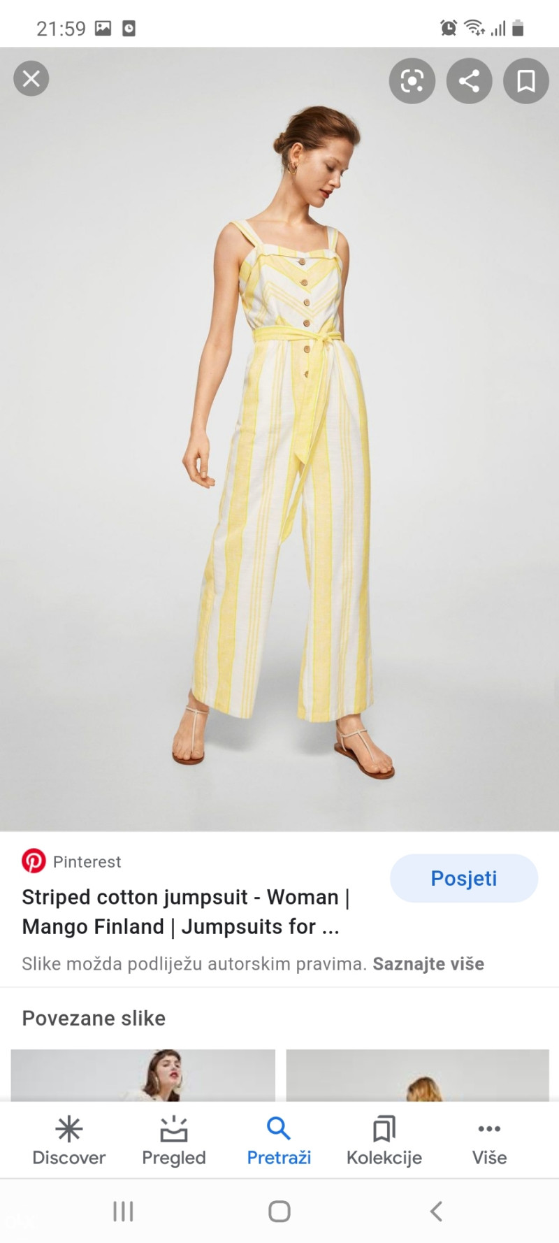 Mango kombinezon, vel. 38 - Kombinezoni - OLX.ba