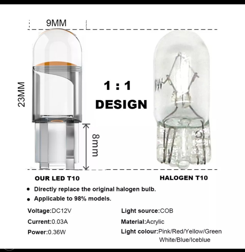 Led sijalice t10 ubodne - Sijalice - OLX.ba