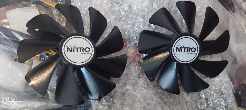Sapphire Nitro ++ RX 470 580 ventilator kuler cooleri - Kompjuteri ...