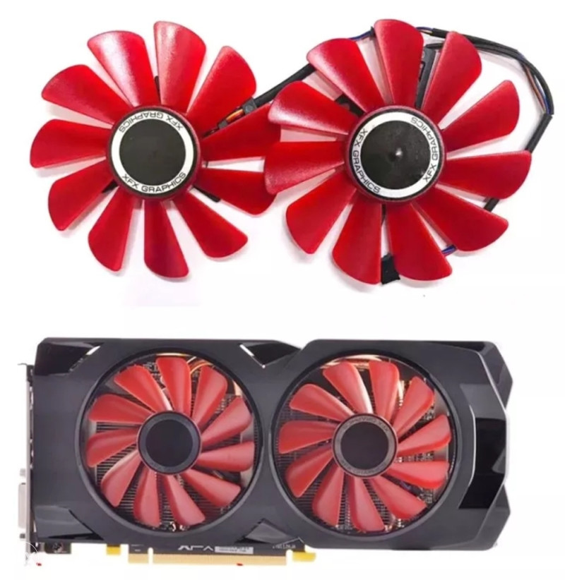 XFX RX 570 580 Ventilator cooleri cooler kuleri - Kompjuteri - Cooleri ...