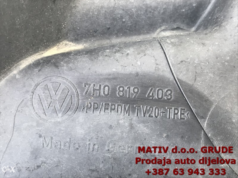 ispod šajbe OLUK Brisača VW T5 2007 7H0819403 - Plastika - OLX.ba