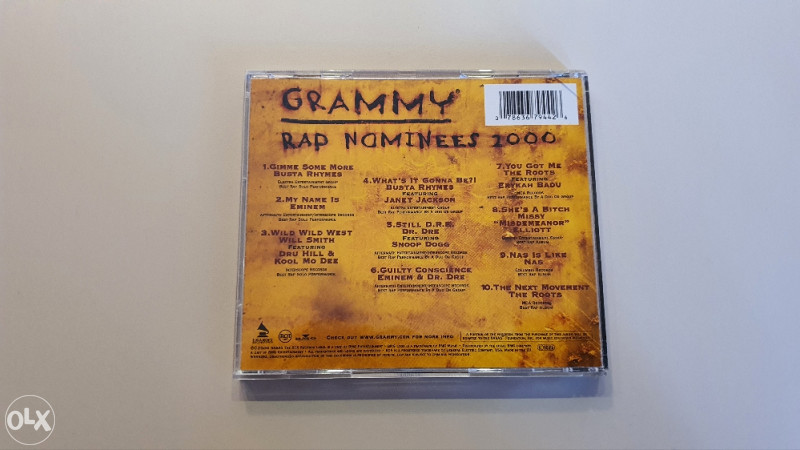 Grammy rap nominees 2000 ORIGINAL CD !!! - Muzika i spotovi - OLX.ba