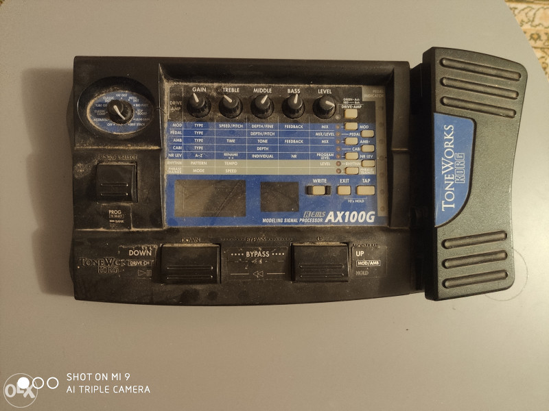 KORG AX100G, MODELING SIGNAL PROCESSOR - Pedale - OLX.ba