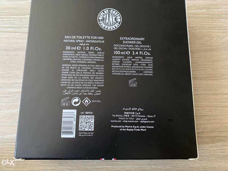 Muski set REPLAY "Parfem+gel za tusiranje (Org) - Muški - OLX.ba