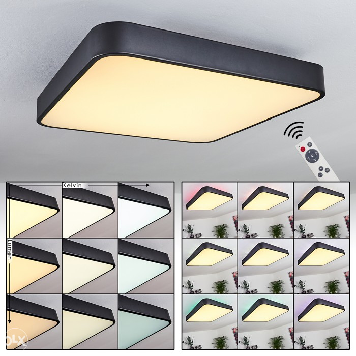 LED STROPNA SVJETILJKA Globo LEANARA 41755/24B/24W/CRNA - LED rasvjeta ...
