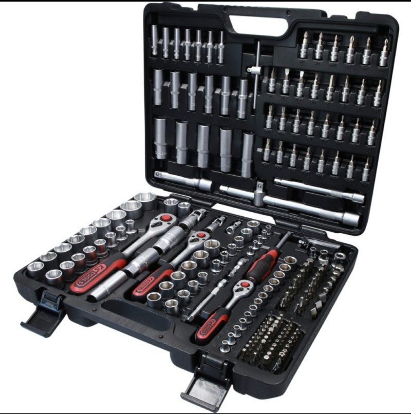 SET ALATA KS TOOLS 195PCS 1/4",3/8"+1/2" CHROME - Gedore i ključevi ...