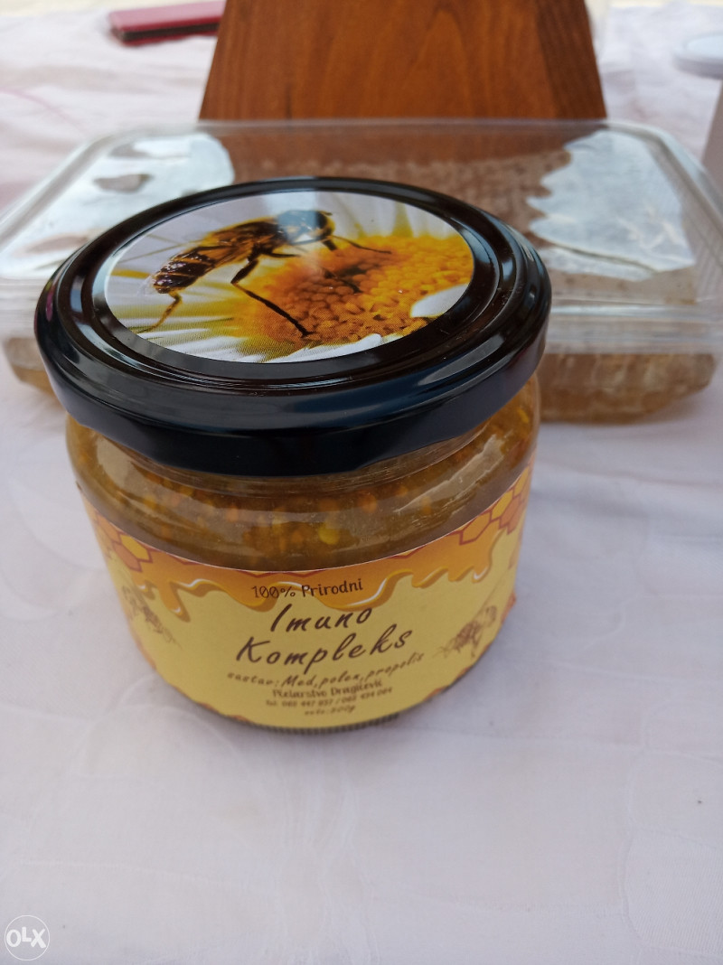 Imuno kompleks (med, polen, propolis) - Med i proizvodi od meda - OLX.ba