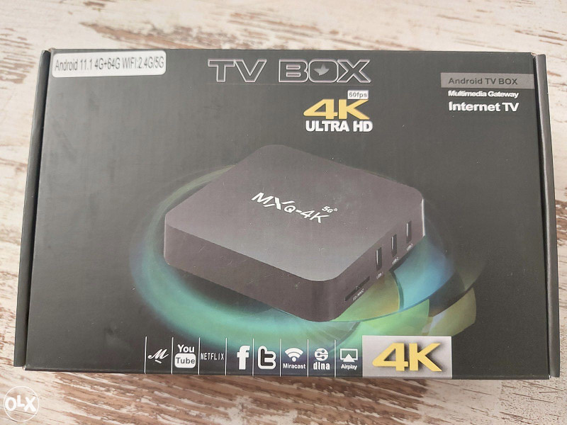 Android TV Box 4/64GB MXQ-Max IPTV 4GB RAM - TV boxovi - OLX.ba