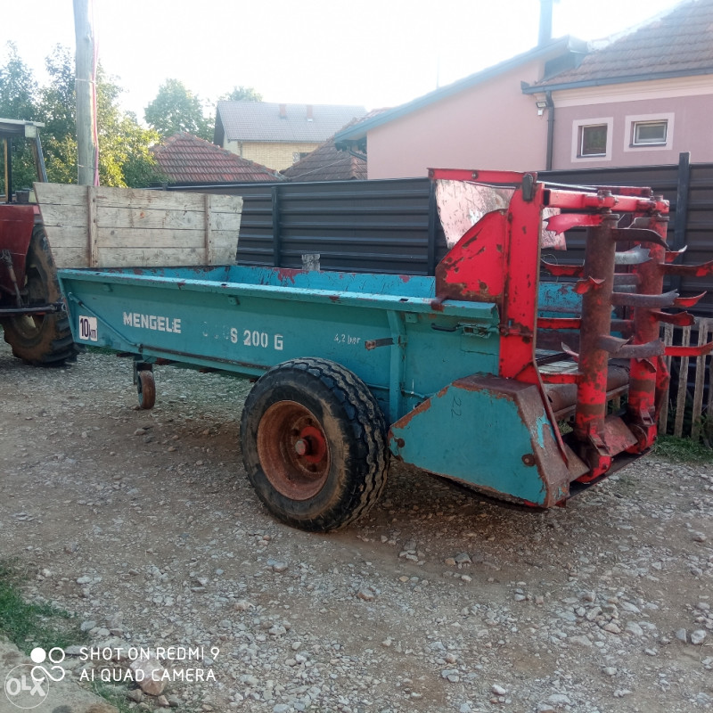 Prikolica za stajnjak djubre - Traktorske prikolice - OLX.ba