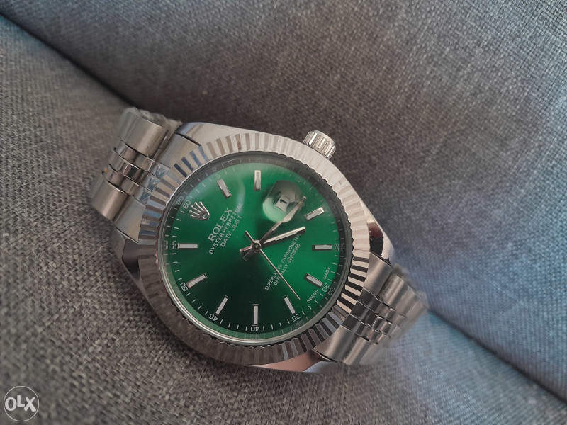 Muski sat Rolex DateJust Silver Green 2022!!! - Ručni Satovi - OLX.ba