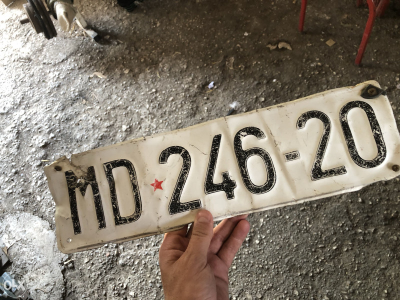 Tablica za auto stare tablice auto - Tablice za vozila - OLX.ba