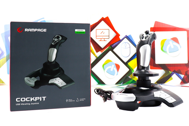 Joystick za letenje Rampage Cockpit RMX23 flight - Džojstik/Gamepad ...