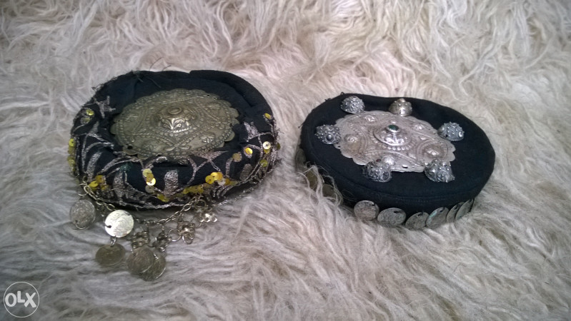 Stara narodna nošnja - TEPELUK - KAPE sa TEPELUCIMA - Antikviteti ...