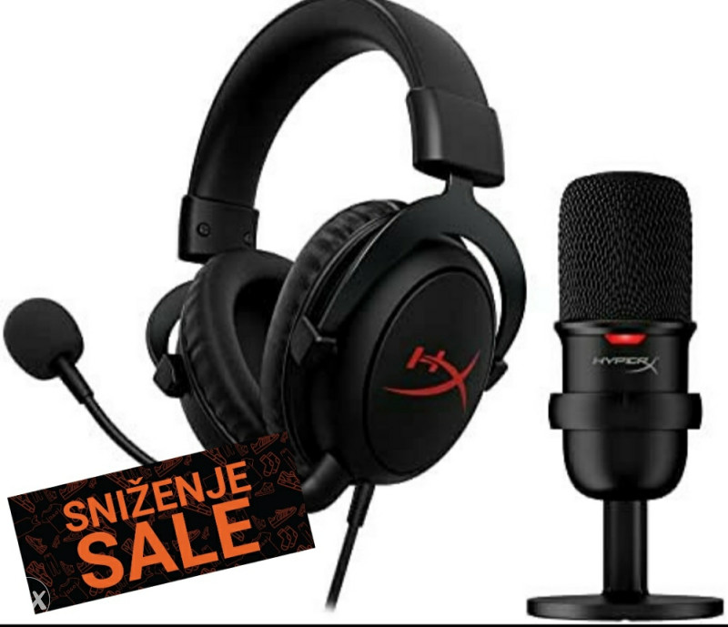 HyperX Streamer Starter Pack Bundle(Clud Core/SoloCast) - Oprema za ...