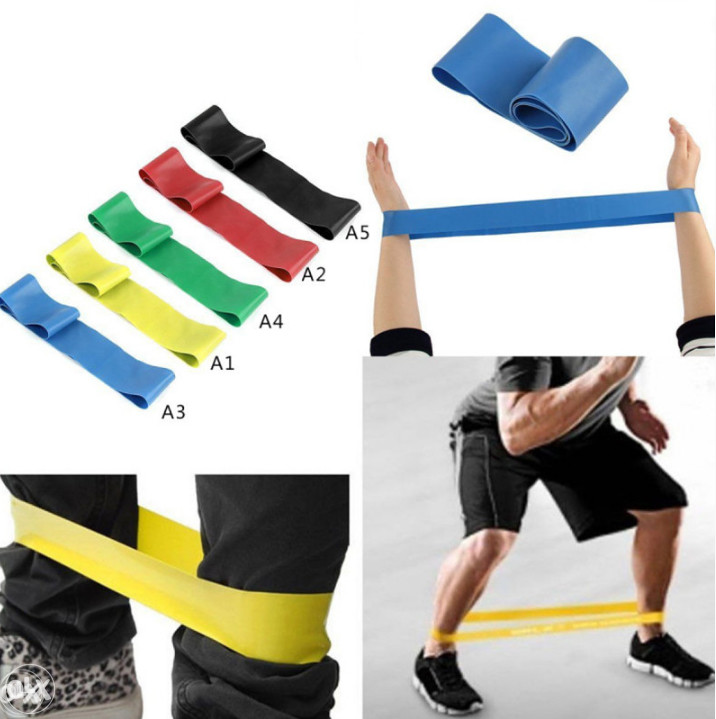 5 TRAKA ZA VJEZBANJE PILATES TRAKE ELASTICNE GUMA - Pilates trake i ... 5 TRAKA ZA VJEZBANJE PILATES TRAKE ELASTICNE GUMA - Pilates trake i ...