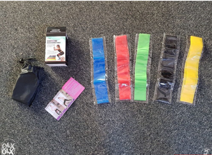 5 TRAKA ZA VJEZBANJE PILATES TRAKE ELASTICNE GUMA - Pilates trake i ... 5 TRAKA ZA VJEZBANJE PILATES TRAKE ELASTICNE GUMA - Pilates trake i ...