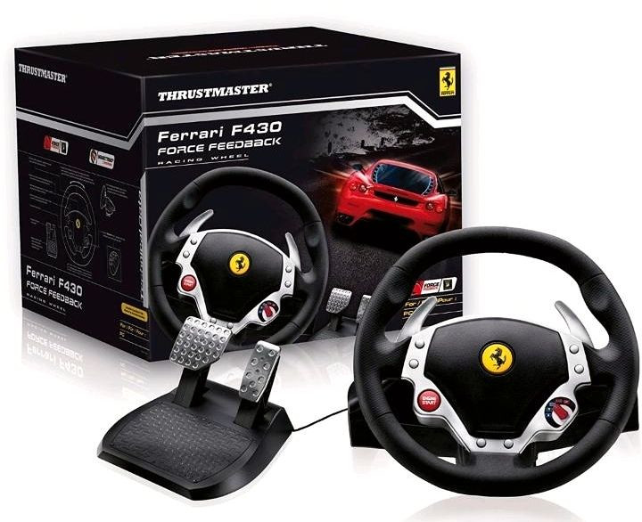 Thrustmaster Ferrari F430 Force Feedback Racing Wheel - Volani za PC i ...
