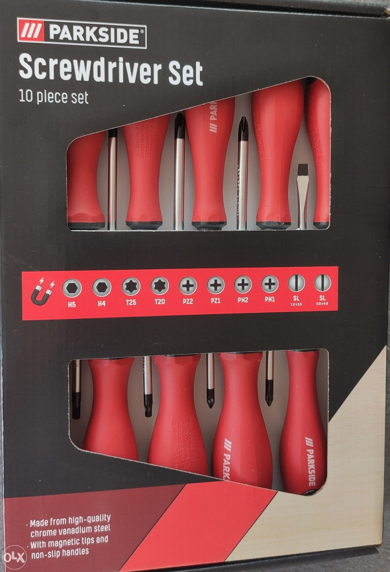 NOVO PARKSIDE Set odvijača ili bitova - Osnovna škola - OLX.ba