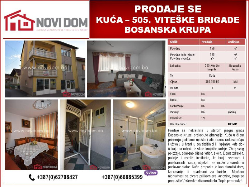PRODAJE SE - Kuća - BOSANSKA KRUPA - Kuće - OLX.ba
