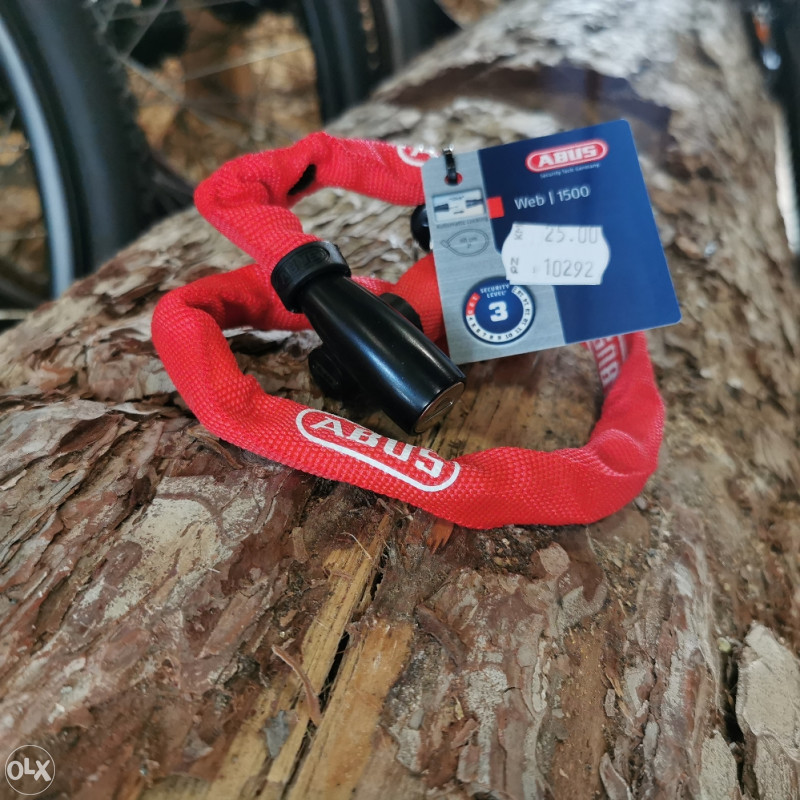 Katanac lanac za bicikl ABUS crveni 10292 - Vozila - Zaštita i ...