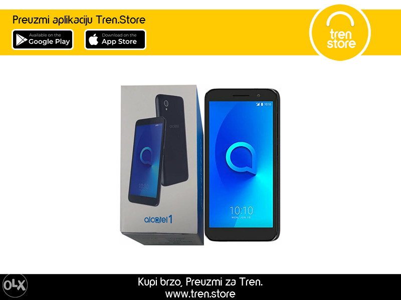 Alcatel 1 1GB 16GB LTE 5033F Mobitel Crni - Mobiteli - OLX.ba