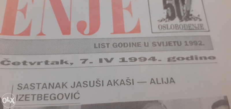 Ratne novine Oslobođenje - Magazini - OLX.ba