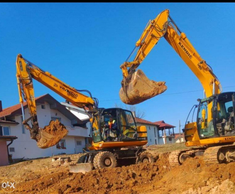 Bager tockas JCB JS145W - Bageri - OLX.ba