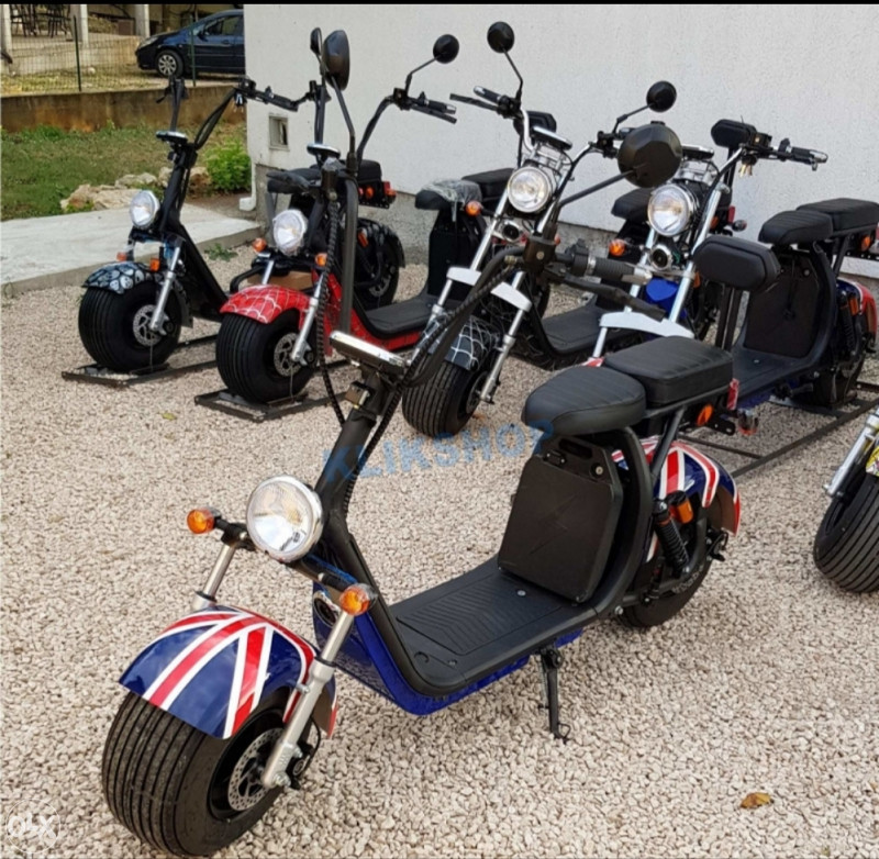 ELEKTRIČNI MOTOR CITY COCO 1500W Electro skuter - Motocikli - OLX.ba