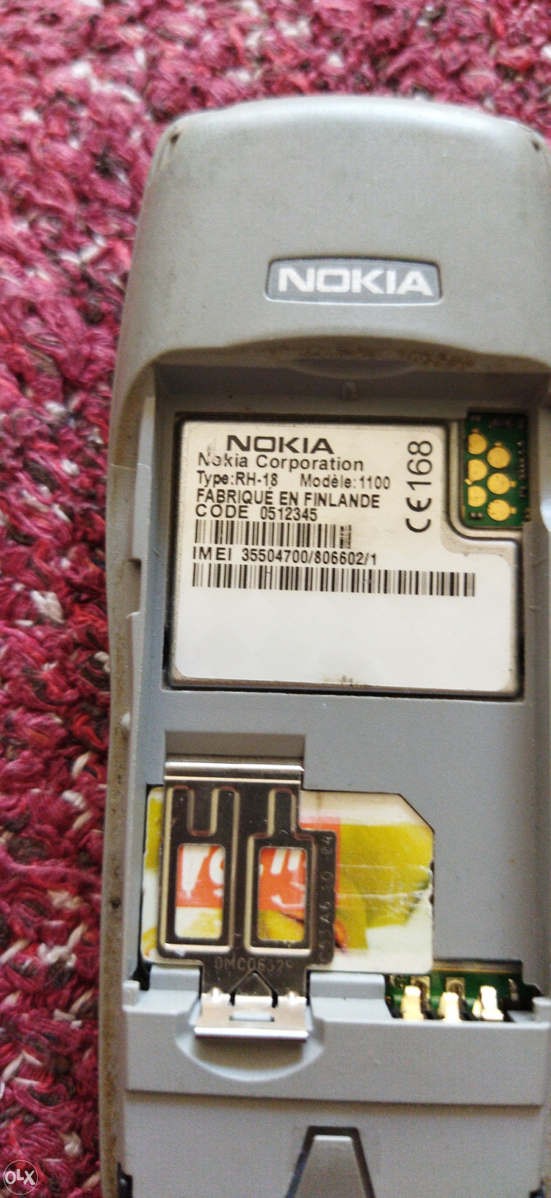 Nokia 1100 rh18, Finland, ispravan - Mobiteli - OLX.ba