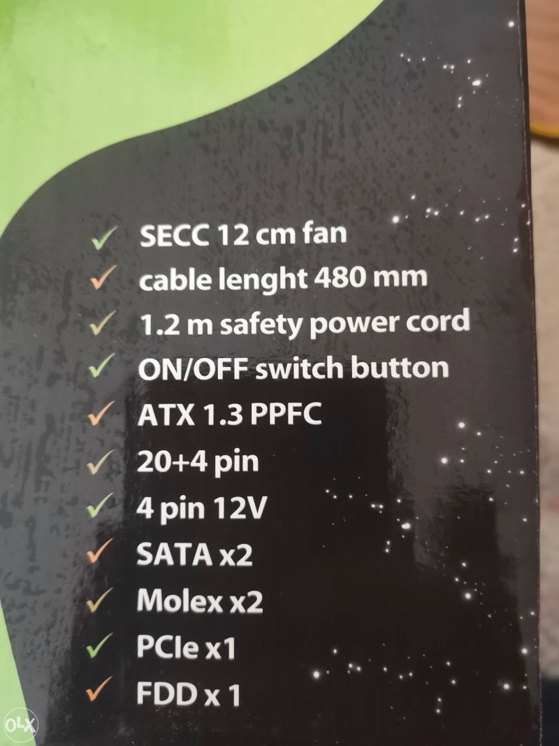 MS TITANIUM 400 V1 PSU napojana jedinica - Napojne jedinice - OLX.ba