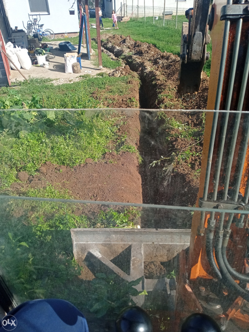 Iskopi mini bager,skip,prevoz,sanacija puteva - Rušenja, iskopni i ...