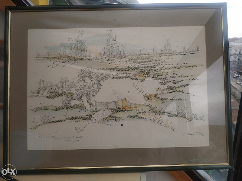Slika Ivan Lackovic Croata original 67/45 cm - Umjetničke slike - OLX.ba