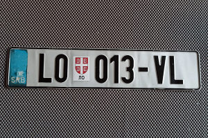 Tablica Loznica - Srbija - Kolekcionarstvo - Tablice za vozila - Novi ...