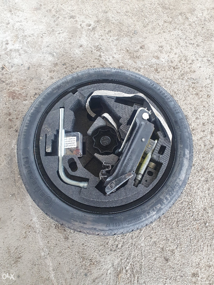 Set Rezervna felga guma tanka uska Golf 5 6 7 Audi A3 - Felge s gumama (Točkovi komplet) - OLX.ba