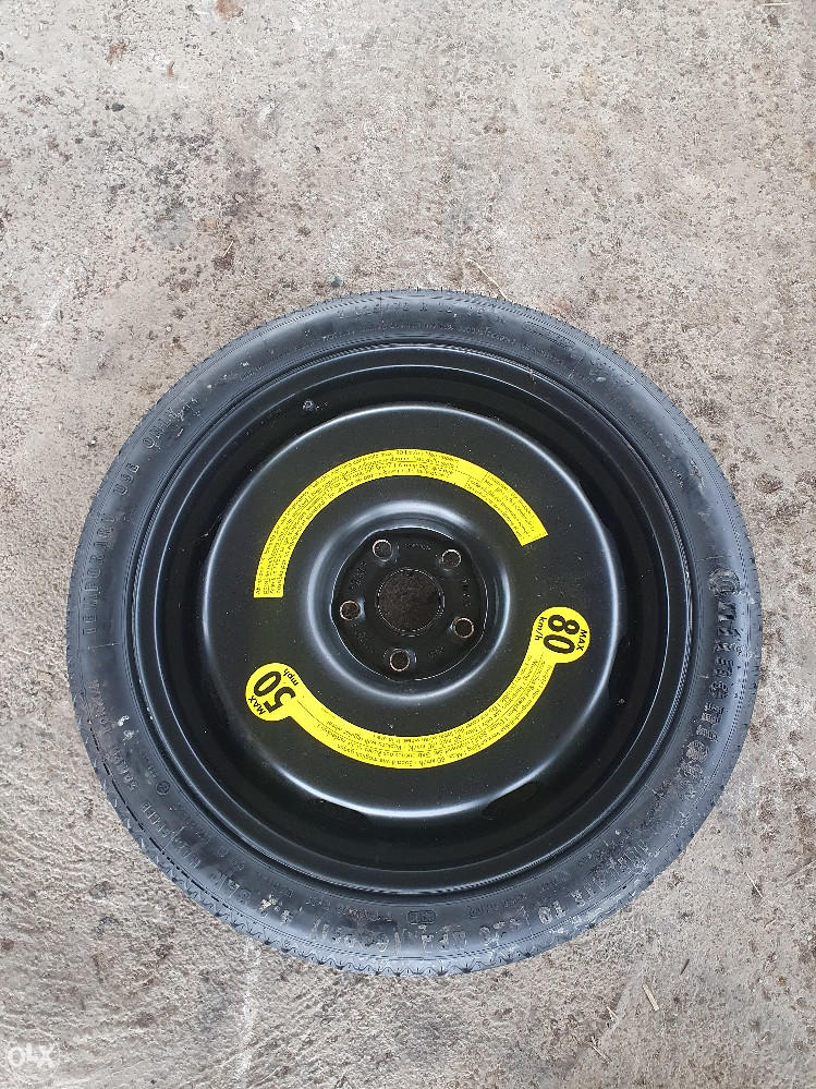 Set Rezervna felga guma tanka uska Golf 5 6 7 Audi A3 - Felge s gumama (Točkovi komplet) - OLX.ba
